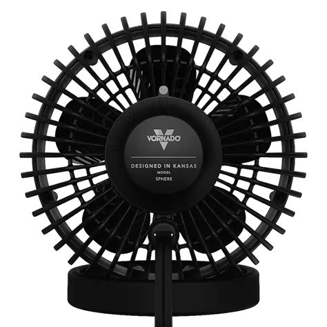 Vornado Sphere Desk Fan Black Fa1 0214 06 Best Buy