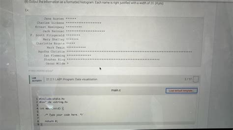 solved 2 prompt the user for the headers of two columns of