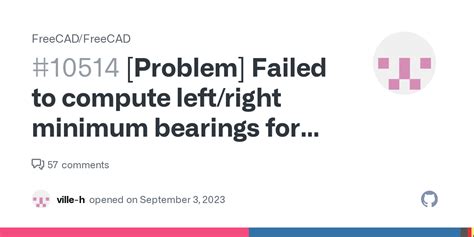Problem Failed To Compute Leftright Minimum Bearings For Cursorpcf · Issue 10514