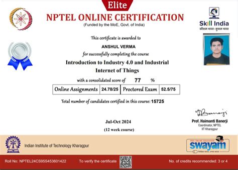 Nptel Online Certification Industry4 Iot Emergingtechnologies