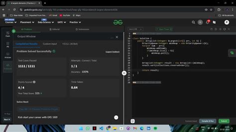 Gfg160 Geekstreak2024 Gfg160 Geekstreak2024 Problemsolved Day80 Piyush Gupta