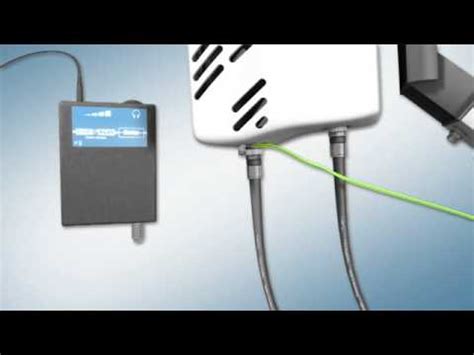 Broadband High Speed Satellite Modem Installation Movie YouTube