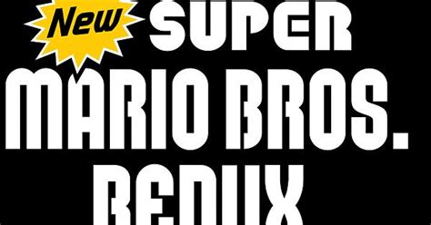 New Super Mario Bros Redux Logo Album On Imgur