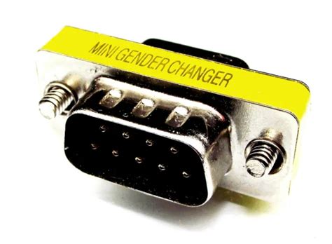 FROM OZ QUALITY PC MIDI DB Male To DB Female Gender Changer Adaptor Connector PicClick AU