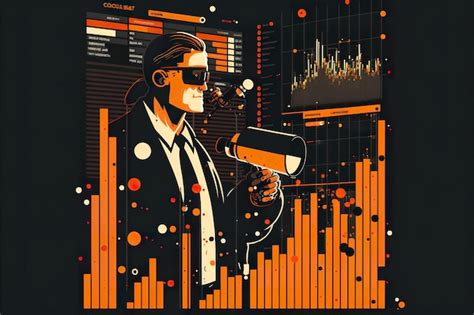 Premium Photo Operational Data Analyst Flat Illustration
