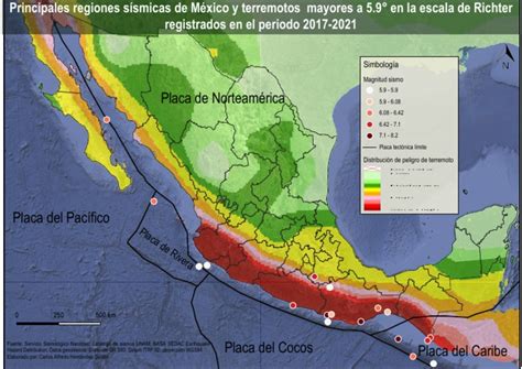 Regiones Sísmicas De México Sismos 2017 2021 Pdf