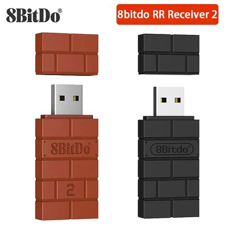 8BitDo USB Wireless Bluetooth Adapter 2 For PC Mac Raspberry Pi Nintendo Switch Steam Deck