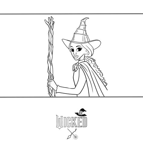 Wicked Witch Coloring Page Download Print Or Color Online For Free