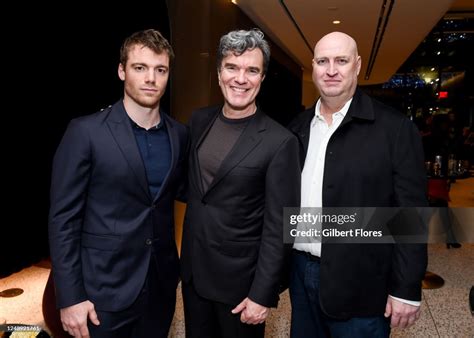 Gabriel Basso Christopher Shyer And Shawn Ryan At The La Special