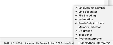 Python Interpreter Selector Missing Ides Support Intellij Platform