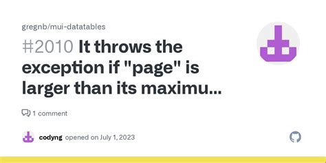 It Throws The Exception If Page Is Larger Than Its Maximum Page