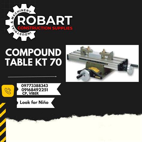 Compound Table Kt 70 Commercial And Industrial Construction Tools And Equipment On Carousell