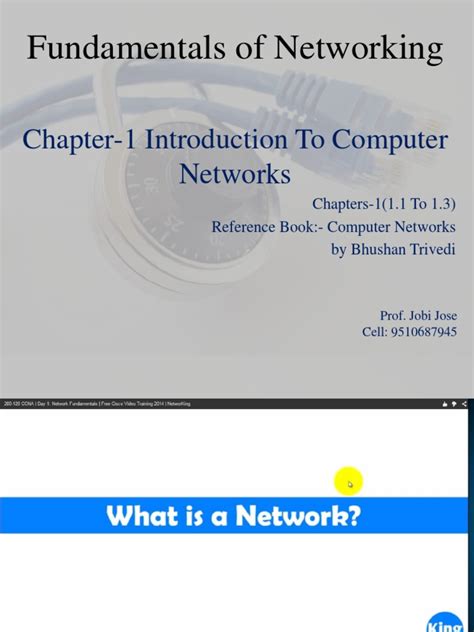 Fundamentals Of Networking Chapter 1 Introduction To Computer Networks Pdf