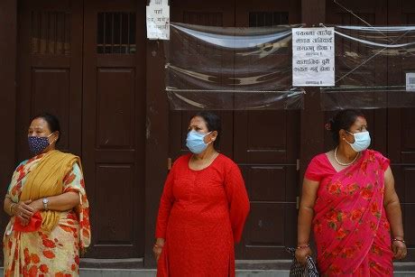 Sexagenerian Womens Stand Queue Waiting Their Editorial Stock Photo Stock Image Shutterstock