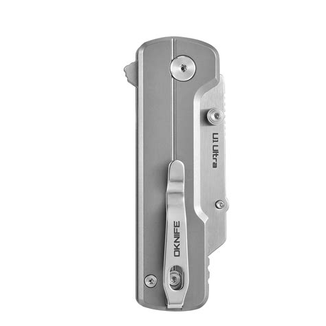 U1 Ultra Titanium Pocket Folding Utility Knife With Ceramic Blade Oknife