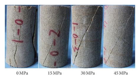Fracture Morphology Of Tight Sandstone Samples Under Different