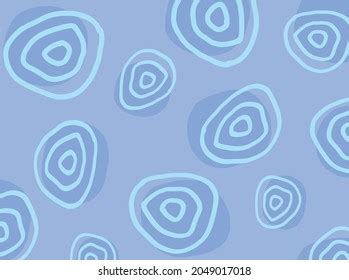 Abstract Blue Background Circle Line Pattern Stock Vector (Royalty Free) 2049017018 | Shutterstock