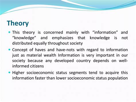 Knowledge Gap Hypothesis Pptx