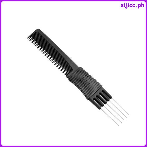 Sijicc Tooth Hair Comb Tools Lift Teasing Combs Rat Tail Carbon Styling