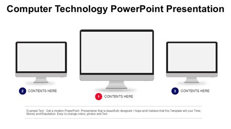 Computer Technology Powerpoint Presentation Pptuniverse
