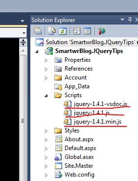 A 4 Series On JQuery Tips With ASP NET Smartware Team Blog