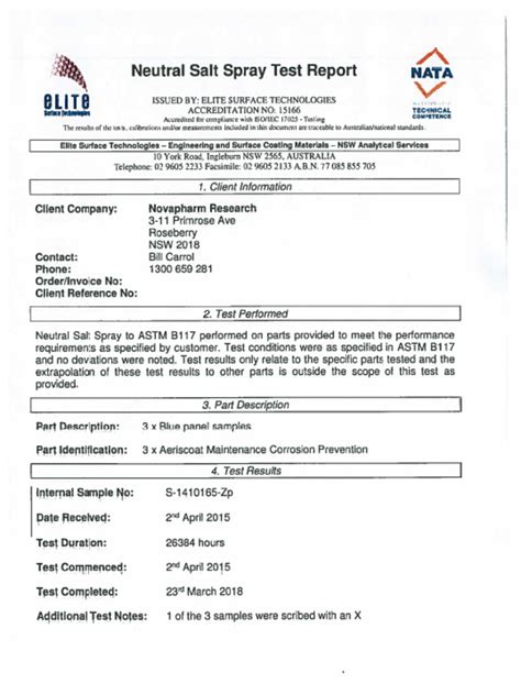 Salt Spray Test Pdf