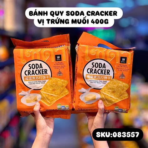 Soda Cracker Cookies 400g Shopee Malaysia