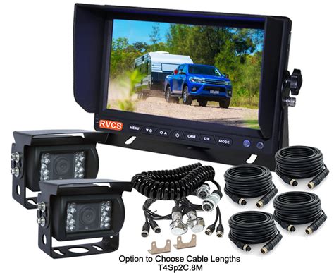 Caravan Camera Kits 7 Monitor Kits 2 Camera Woza Cable Caravan Kit Includes A Woza Cable