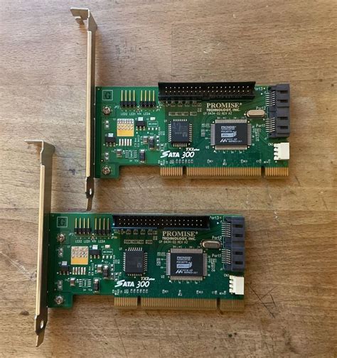 2x Promise Sata 300 Tx2 Plus Pci Cards 2x Sata 1x Ide Kaufen Auf