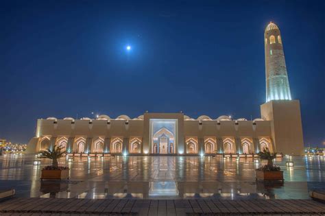 Download Peaceful Night Mosque Structure Picture