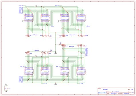 Bit Computer V EasyEDA