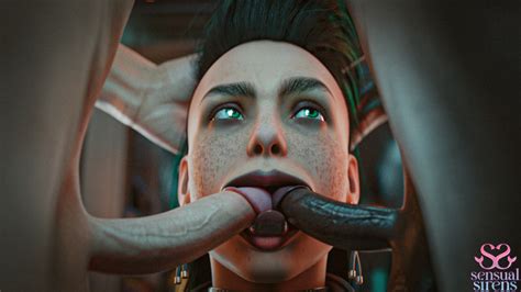 Rule 34 3d Big Penis Black Body Cybernetics Cyberpunk 2077 Double