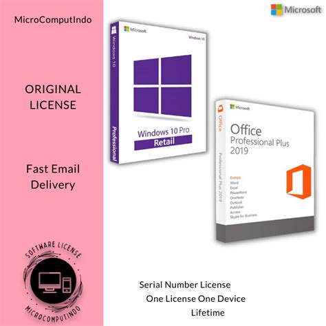 Jual Windows 10 Pro Ms Office 2019 Pro Plus Aktivasi Paket License Shopee Indonesia