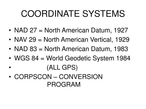 Ppt Introduction To Utm Coordinates And Map Datums Powerpoint