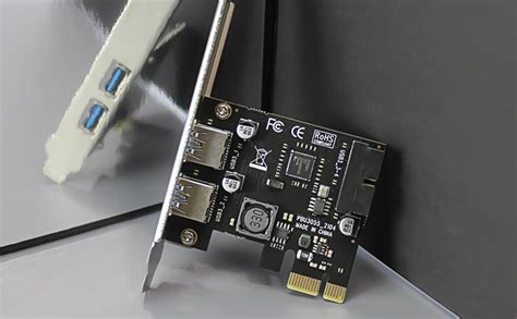 Glotrends U3055 N Usb 32 Gen1 5gbps Pcie Expansion Card With 19pin Usb