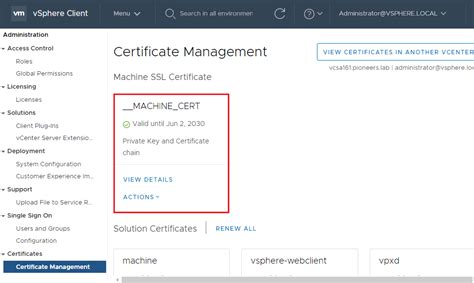 VSphere Security Vcenter Certificate With OpenSSL Network Pioneers