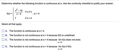 Solved Determine Whether The Following Function Is Chegg