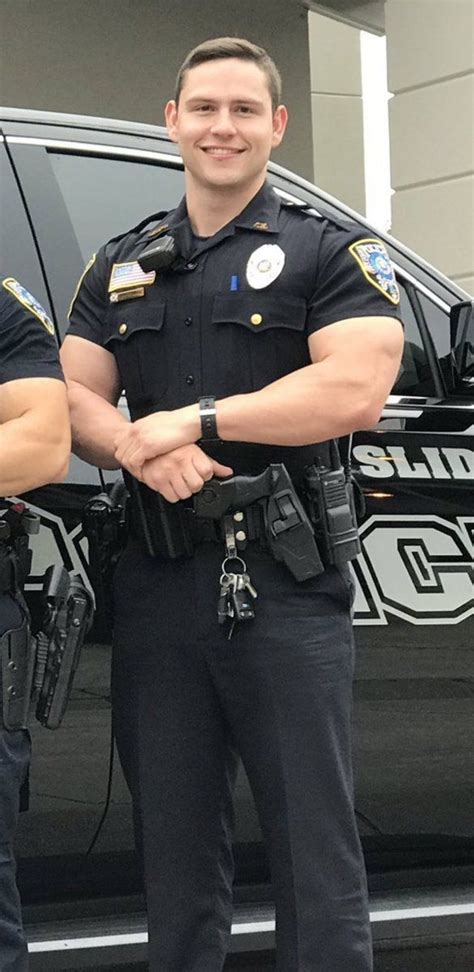 Usa Police Handsome Police Officer Cop Uniform Men Policeofficer