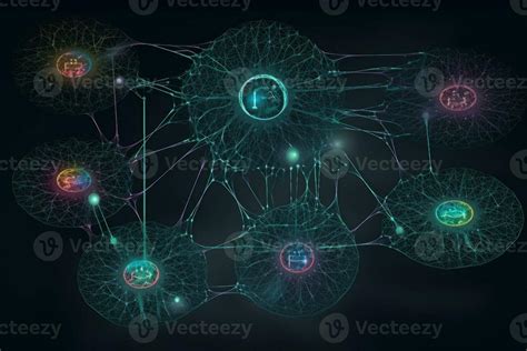 Superposition Orderly Entanglement Digital Connection And Synapse Concepts Generative Ai