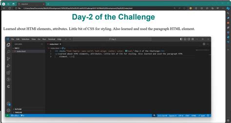 what i learned on day 2 of 100daysofcodechallenge faizan ahmad posted on the topic linkedin