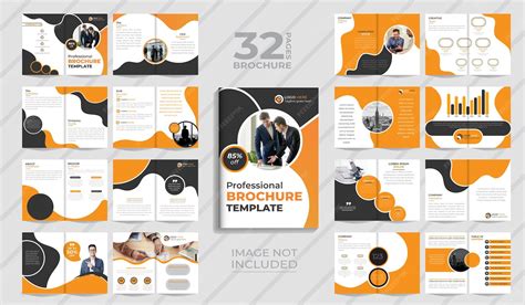 Premium Vector Company Profile Brochure Template Layout Design Minimal Professional Brochure