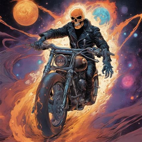 Cosmic Ghost Rider By Chickootheguy On Deviantart