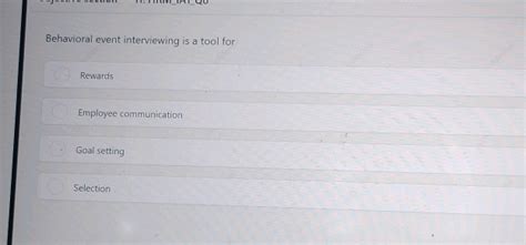 Behavioral Event Interviewing Is A Tool For Studyx