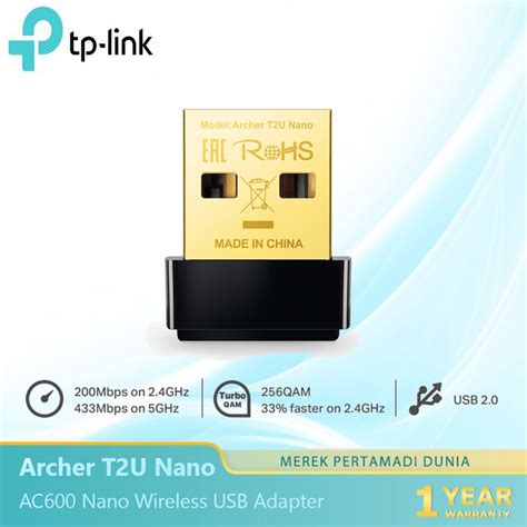Jual TP LINK Archer T2U Nano AC600 Nano Wireless USB Adapter Shopee Indonesia