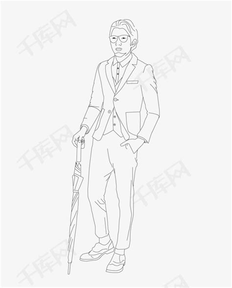 大人简笔画大全男 成人简笔画图片大全集 伤感说说吧