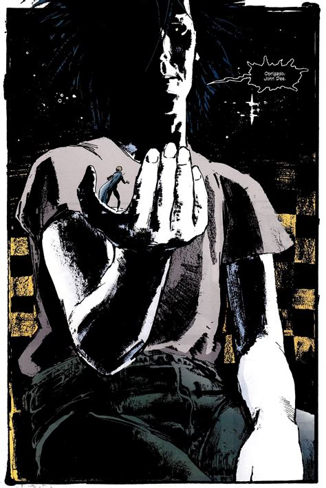 Illustration Sandman Morpheus Neil Gaiman Comics Poster Dream