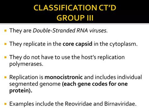 Baltimore Classification Of Viruses Presentation Pptx