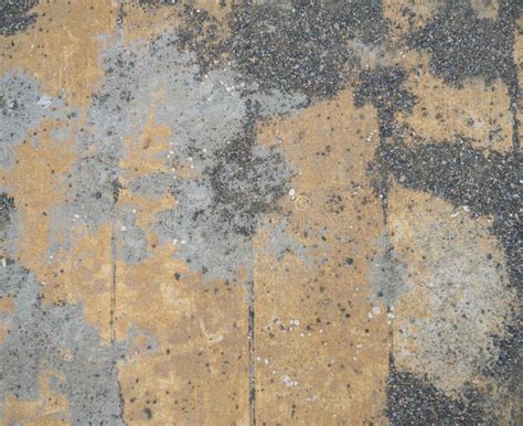 Background Of Brown Tiles And Small Pebbles Solid Material Pattern Stock Image Image Of