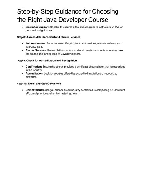 Ppt Step By Step Guidance For Choosing The Right Java Developer