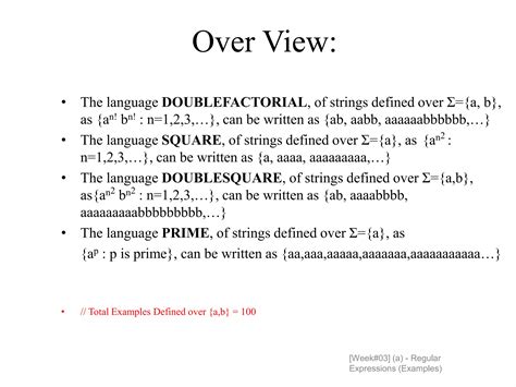 Regular Expression Examplespptx